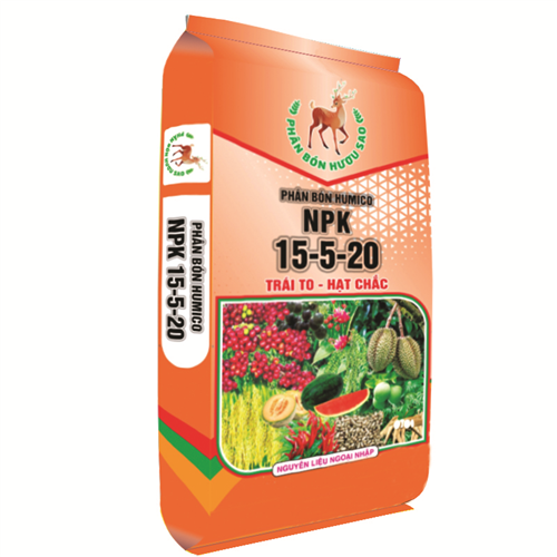 Humico Quảng Ngãi - PHÂN BÓN HUMICO NPK 15-5-20